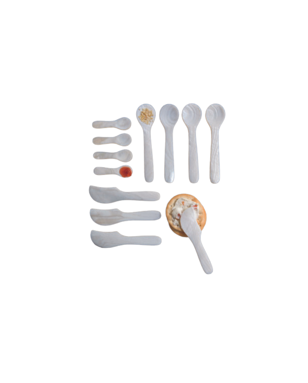 Garda Seashell Spoon 12cm – Grey Goose Living