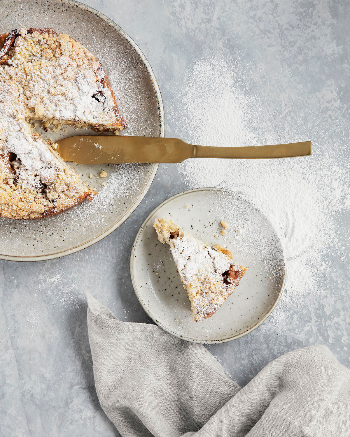 Gold Cake Server Set – Grey Goose Living