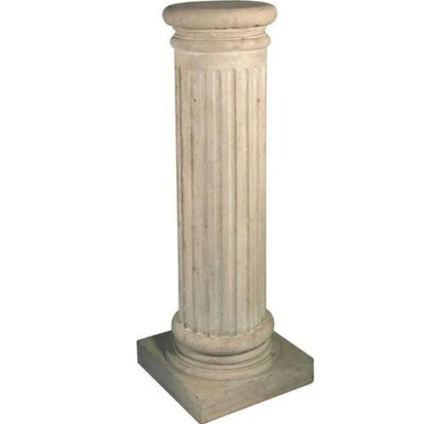 Round Cream Fluted Column – Grey Goose Living